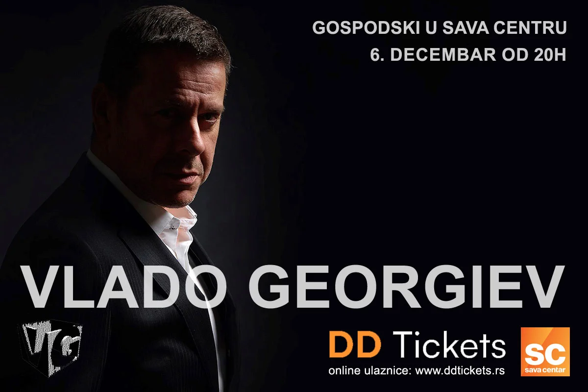 KONCERT: Vlado Georgiev - Sava Centar